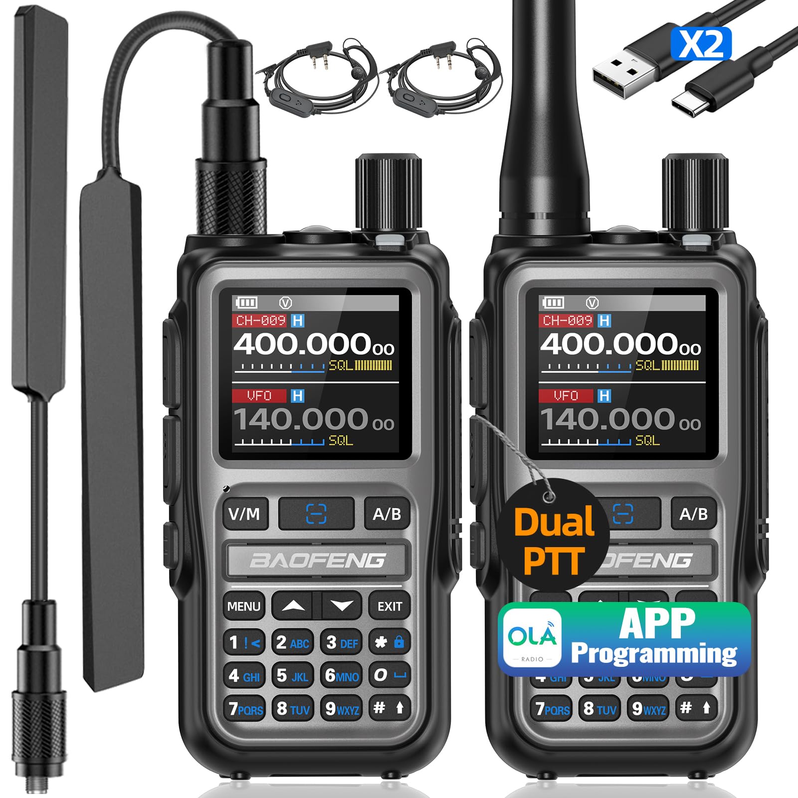 Baofenguv 5r Mini Ham Radio Long Range Handheld Two Way | Desertcart ...