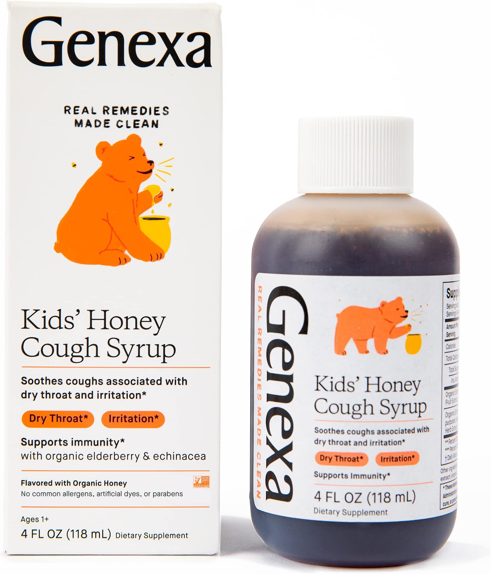 Amazon.com: Hyland's Naturals Kids Daytime Organic Cough Syrup & Immune ...