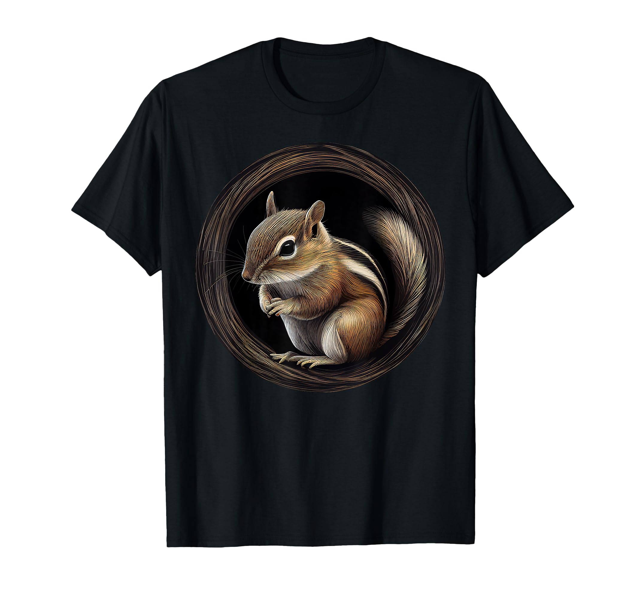 Amazon.com: Chipmunk Animal Lover Wildlife Chipmunks T-Shirt : Clothing ...