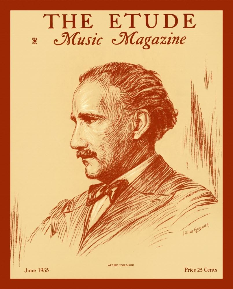 Amazon Cover To The Magazine Etude From June 1935 Featuring Arturo amazon-cover-to-the-magazine-etude-from-june-1935-featuring-arturo