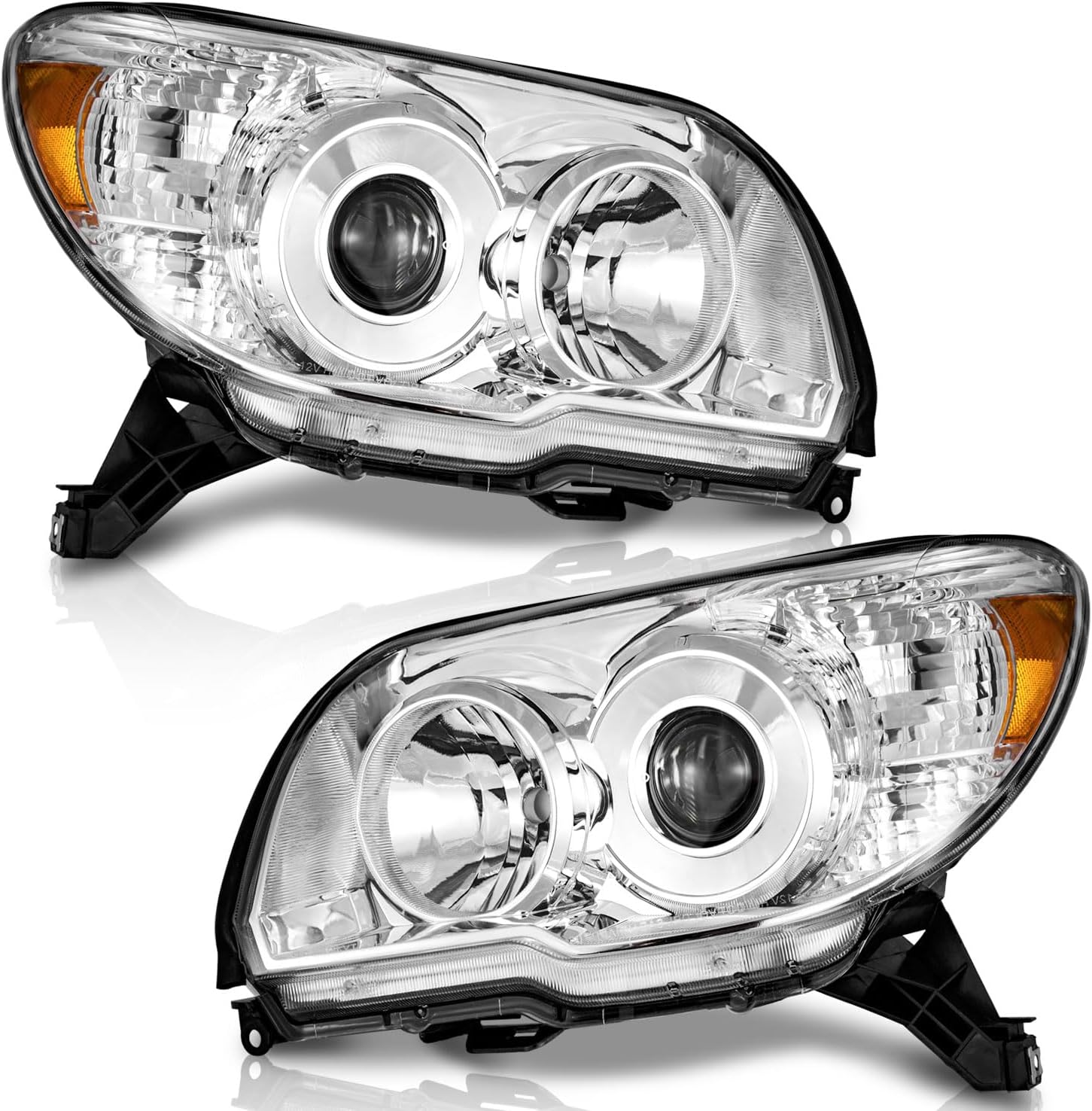 Amazon.com: WEELMOTO Headlights Assembly Compatible with 2006-2009 ...
