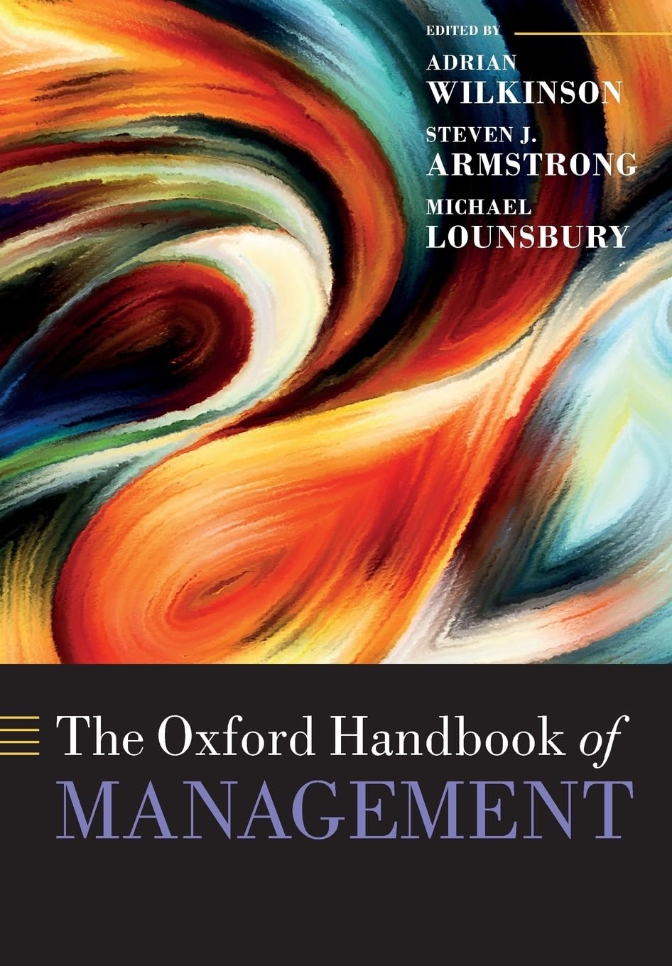 OHB MANAGEMENT OHBK P (Oxford Handbooks): WILKINSON ET AL ...
