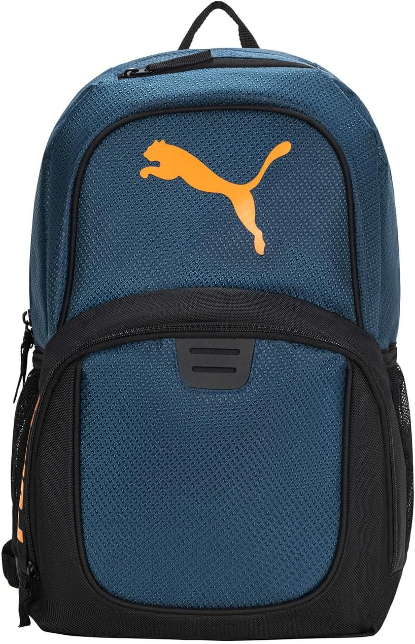 Puma - Contender 3.0 Backpack, 17" Padded, Fits 15” Laptop, Blue ...