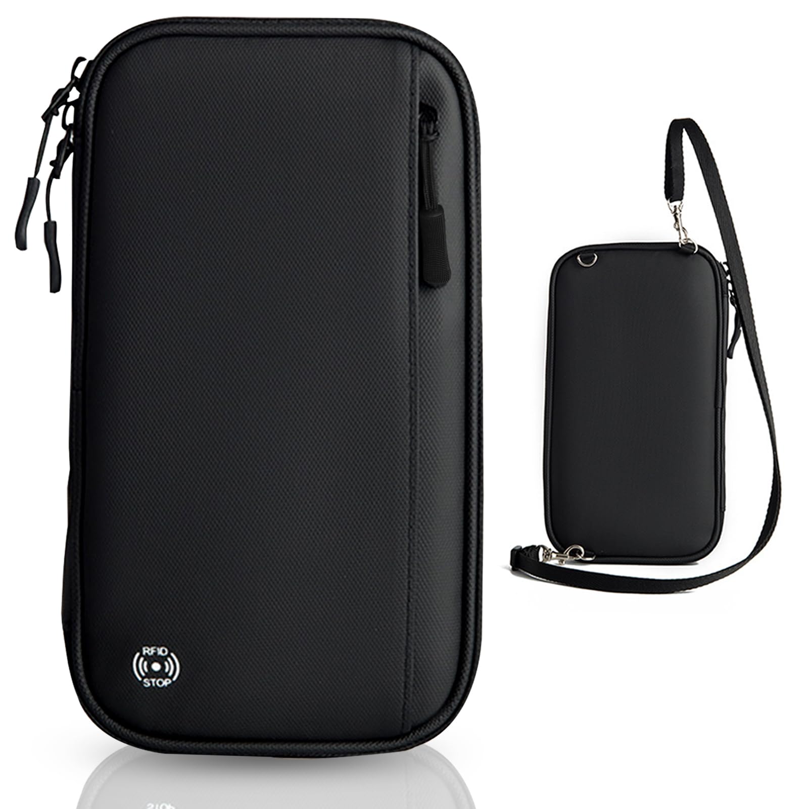 Amazon.com: FYY RFID Passport Holder Family - Large RFID Blocking ...