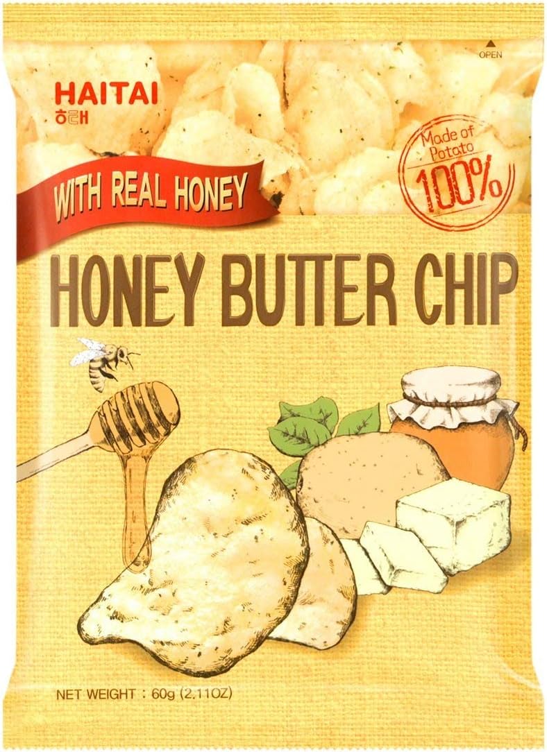 Amazon.com: Calbee Honey Butter Potato Chips 80g, 4 Pack