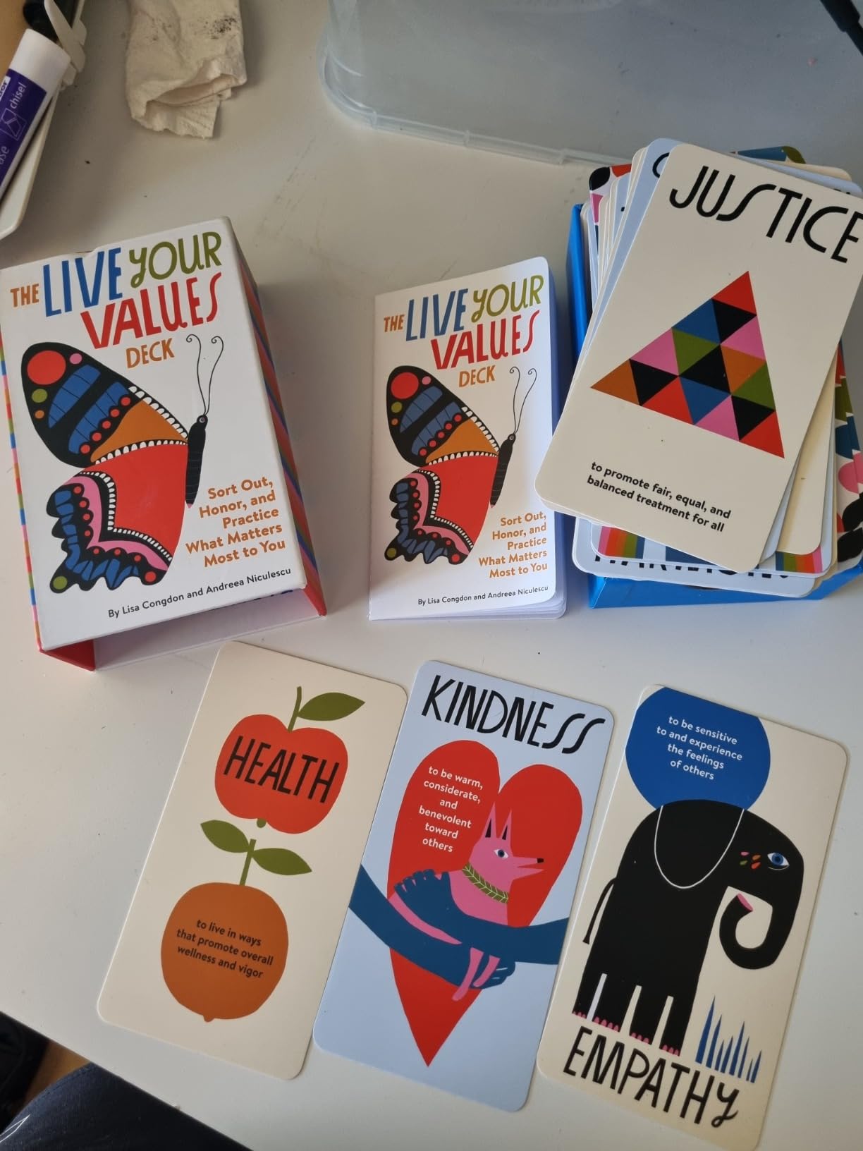 The Live Your Values Deck: Sort Out, Honor, and Practice What Matters ...