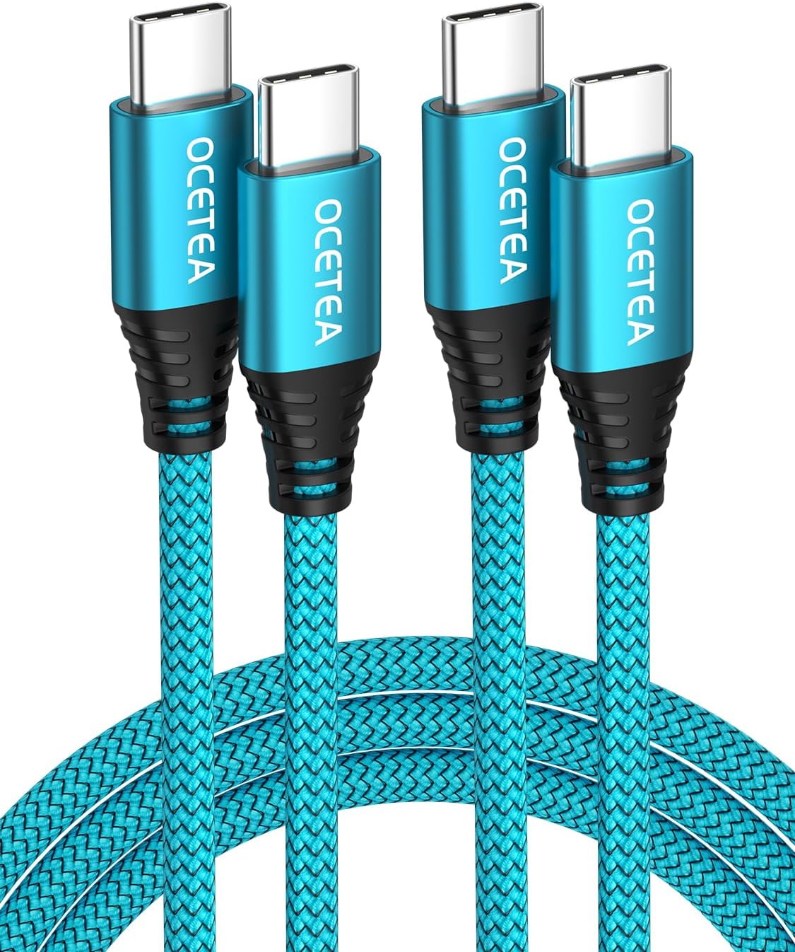 Amazon.co.jp: 【2m/2本セット】Ocetea USB C ケーブル PD対応 60W CtoC ケーブル急速タイプc 充電 ...