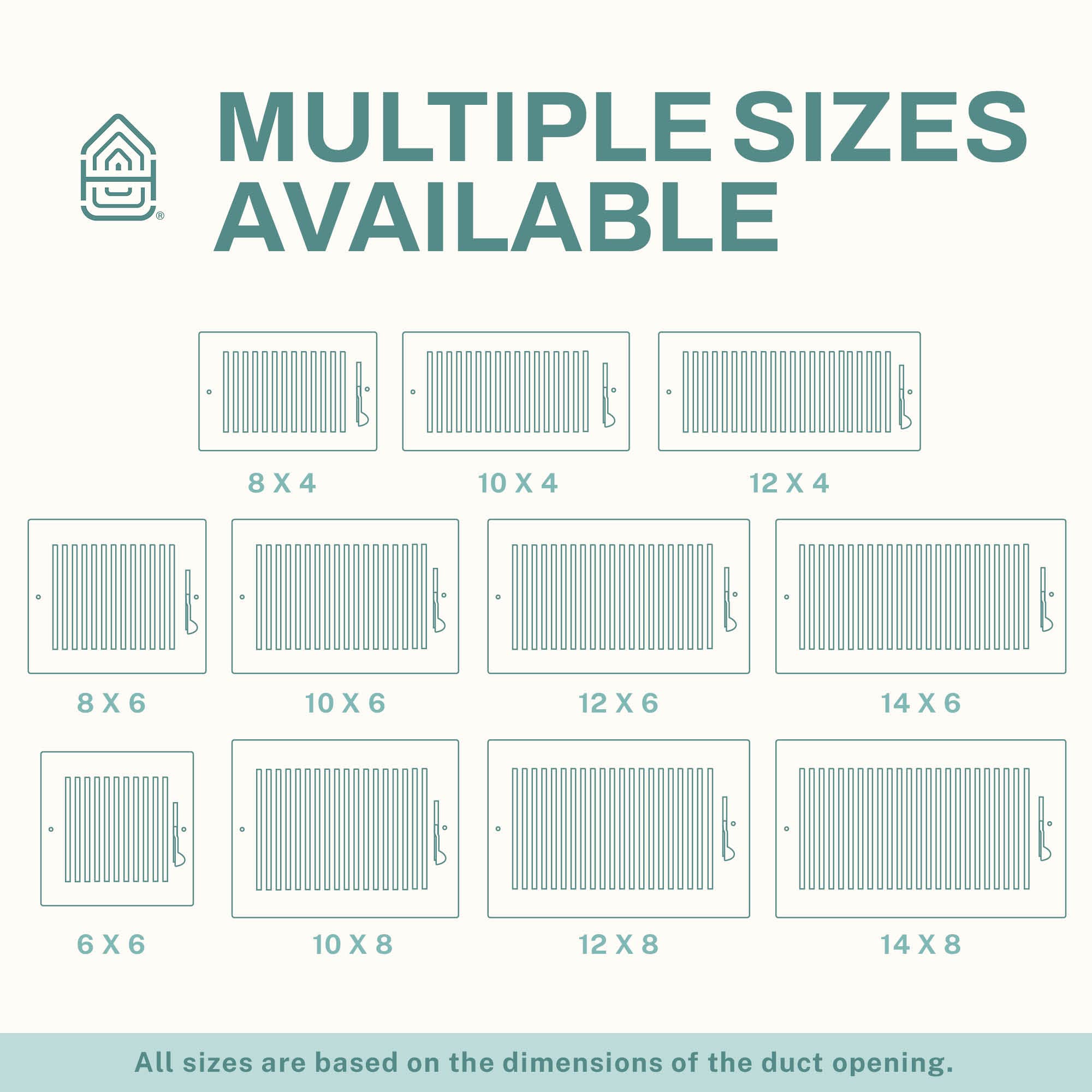 Snapklik.com : Home Intuition Ceiling Register - Air Vent Covers For ...