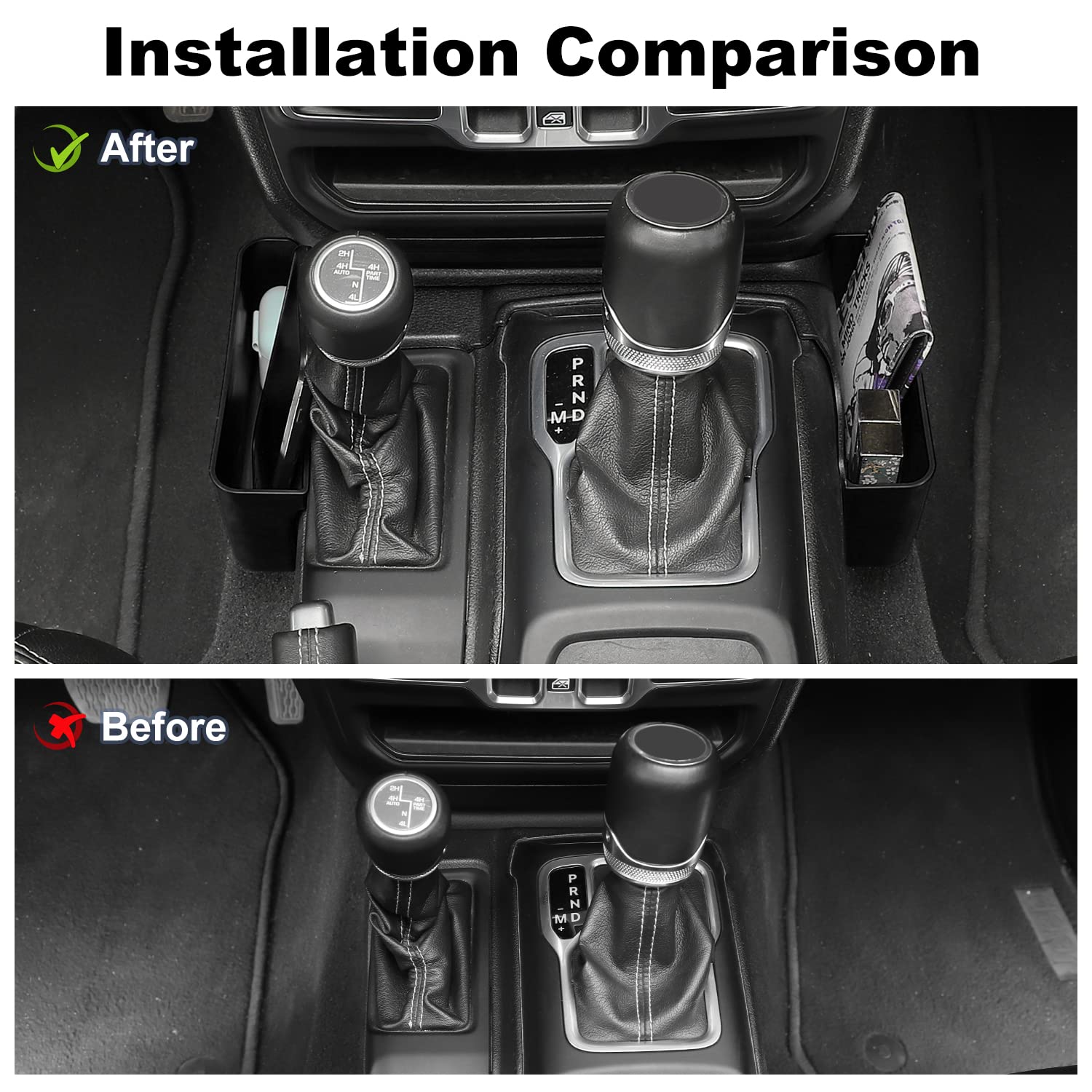 Snapklik.com : Update Gear Tray For 2018-2024+ Jeep Wrangler JL JLU ...