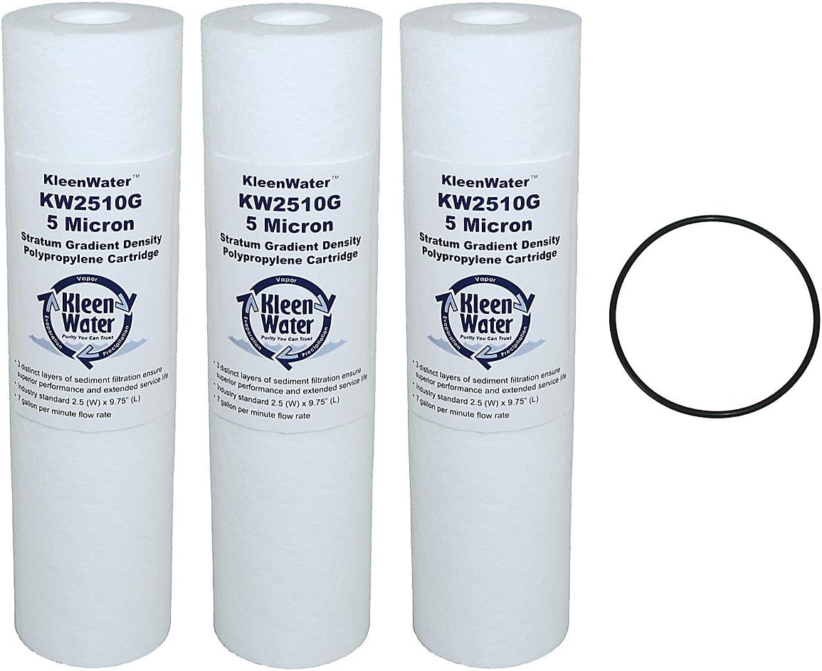 Amazon.com: KleenWater KW2510G Compatible With GE GXWH04F GXWH20F ...