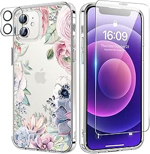 Amazon.com: bicol for iPhone 11 Case with Screen Protector and Camera Lens Protector ...