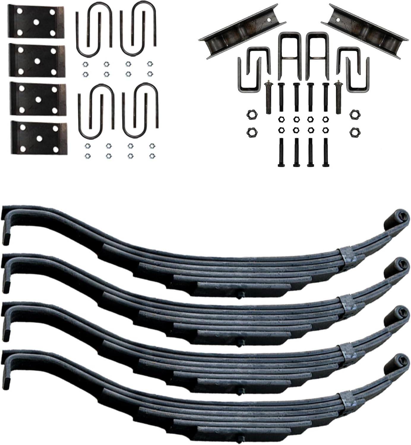 The Trailer Parts Outlet - 6 Leaf Heavy Duty Slipper Spring Suspension ...