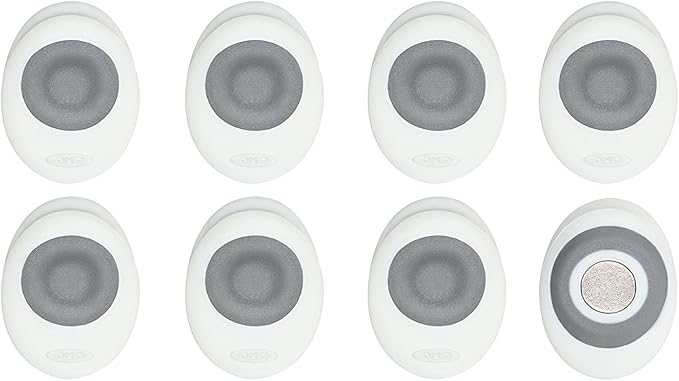 Amazon.com: OXO Good Grips Magnetic Mini Clips (8 Pack) - White/Gray ...