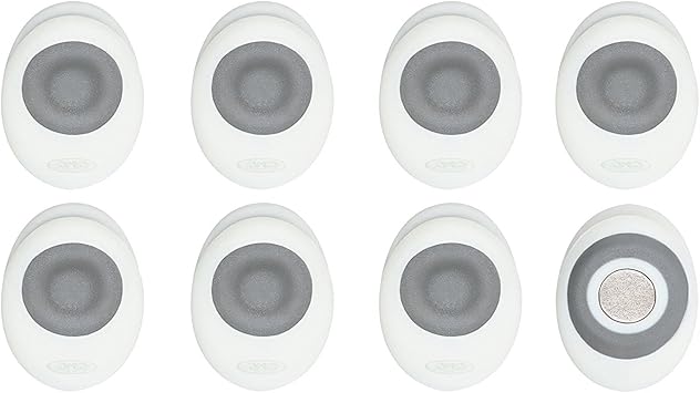 Amazon.com: OXO Good Grips Magnetic Mini Clips (8 Pack) - White/Gray ...