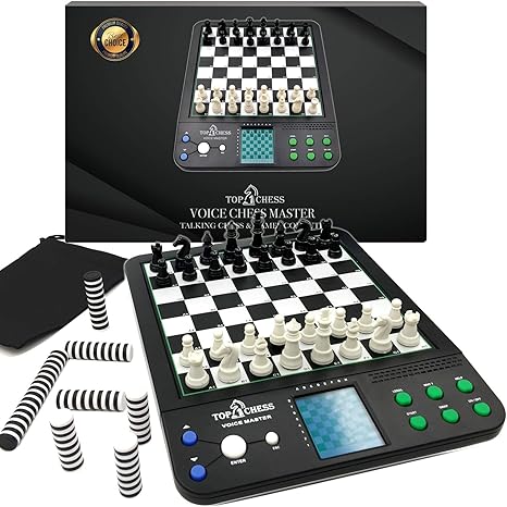 Amazon.com: Top 1 Chess Electronic Chess Set | Chess Sets for Adults ...