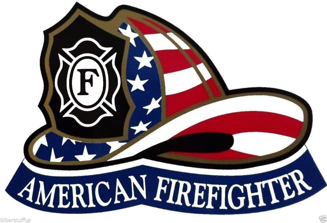 Amazon.com - MFX Design American Firefighter Sticker Decal, 3 in. x 2 ...