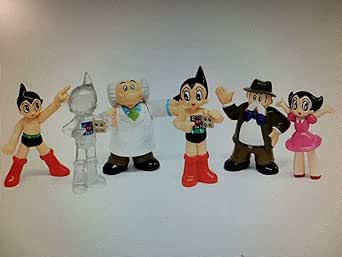 Amazon.co.jp: Gachapon SR Astro Boy Realistic Figure Collection, 6 ...