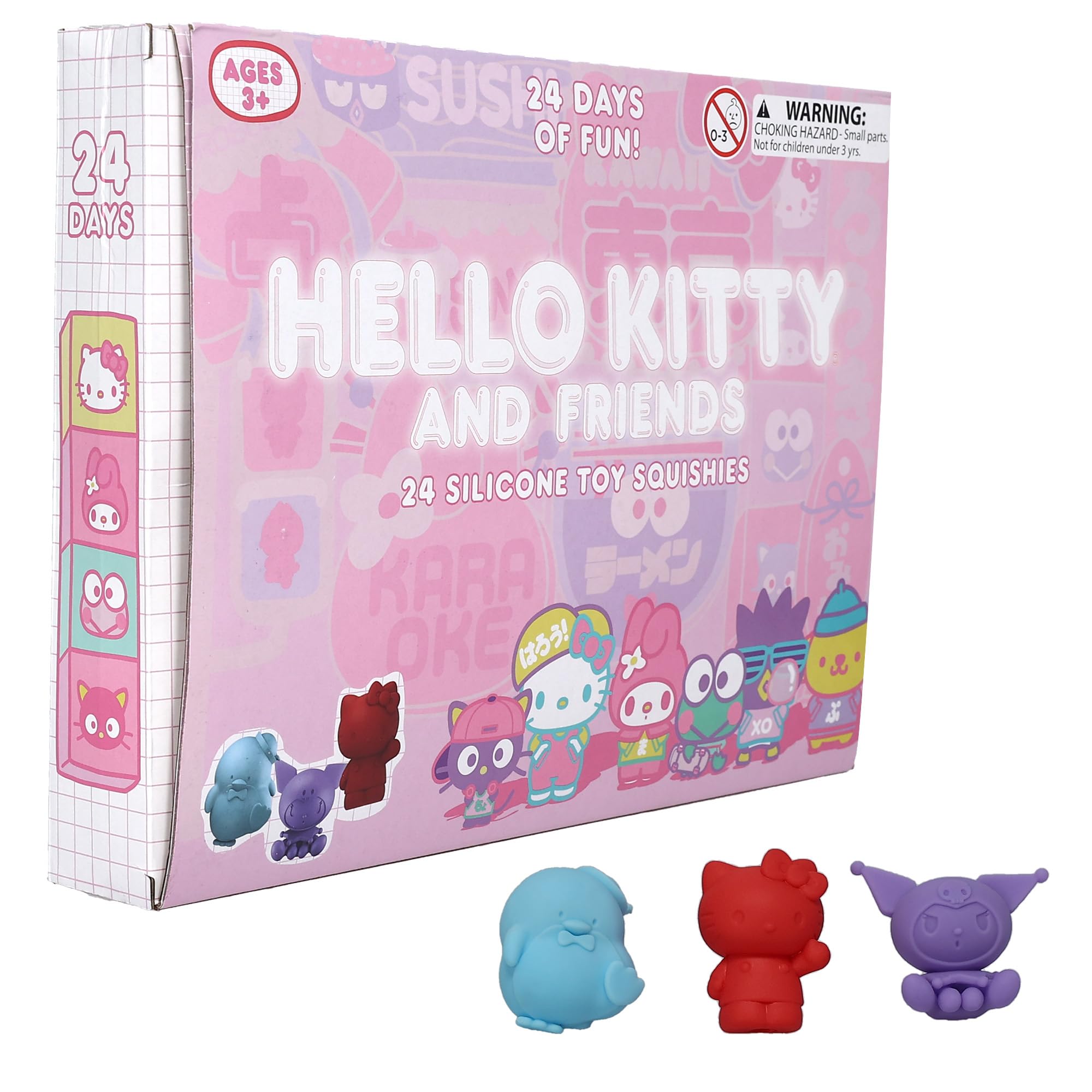 Buy UCC Distributing Hello Kitty 50th Anniversary Pink Advent - Mochi ...