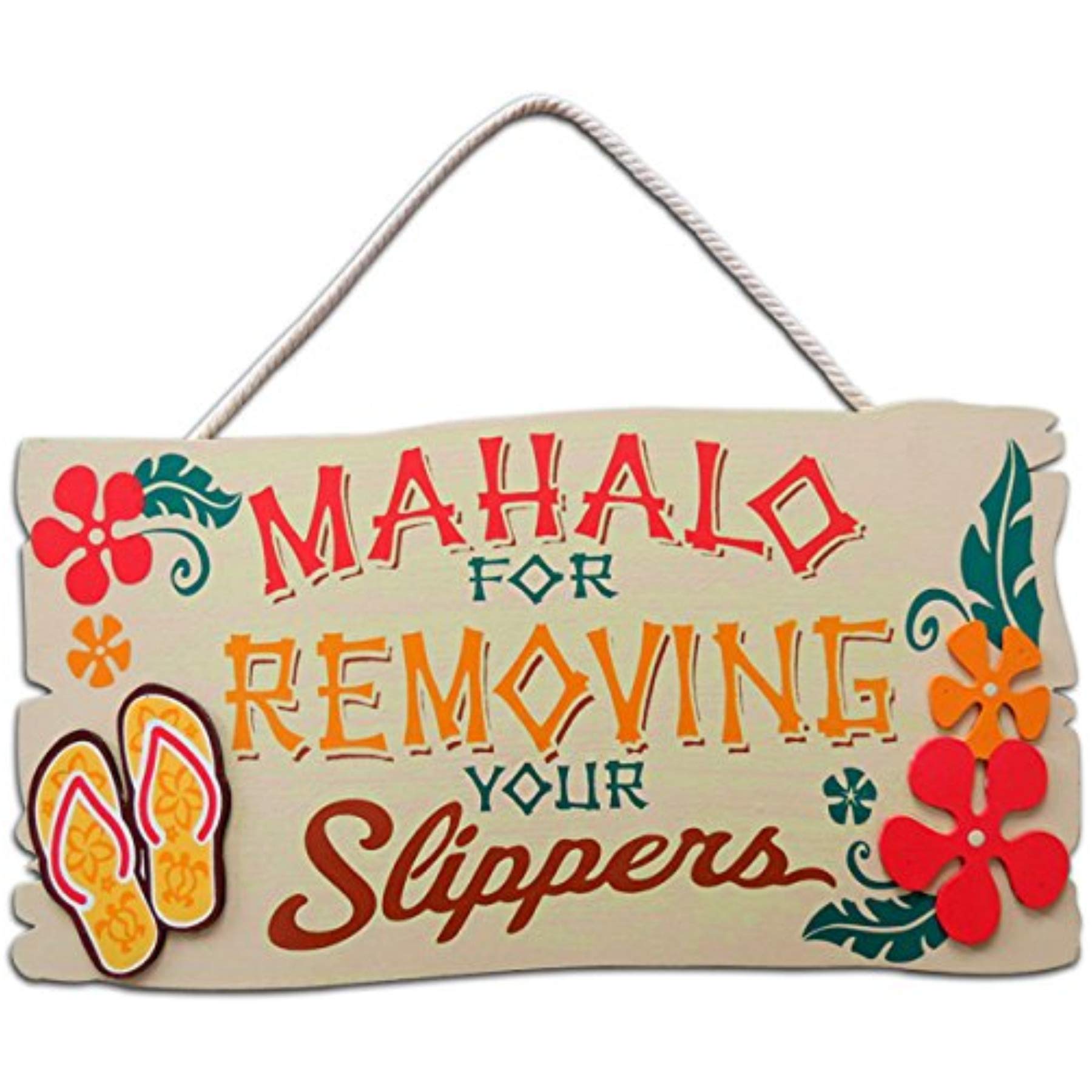 Amazon.com: Mahalo Wood Sign 16" X 8.5" : Home & Kitchen