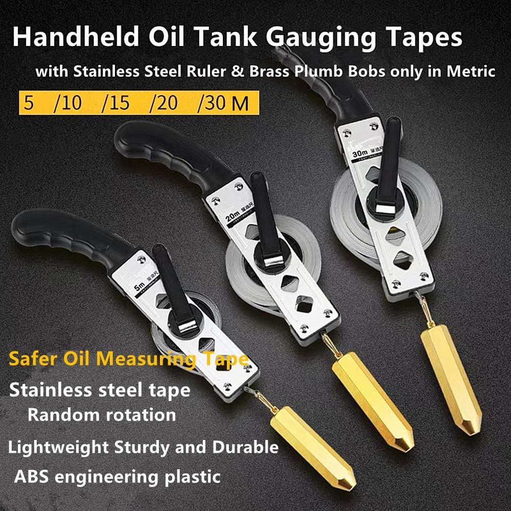Buy Handheld Oil Tank Gauging Tapes Oil Tank Measuring Sounding Tape ...