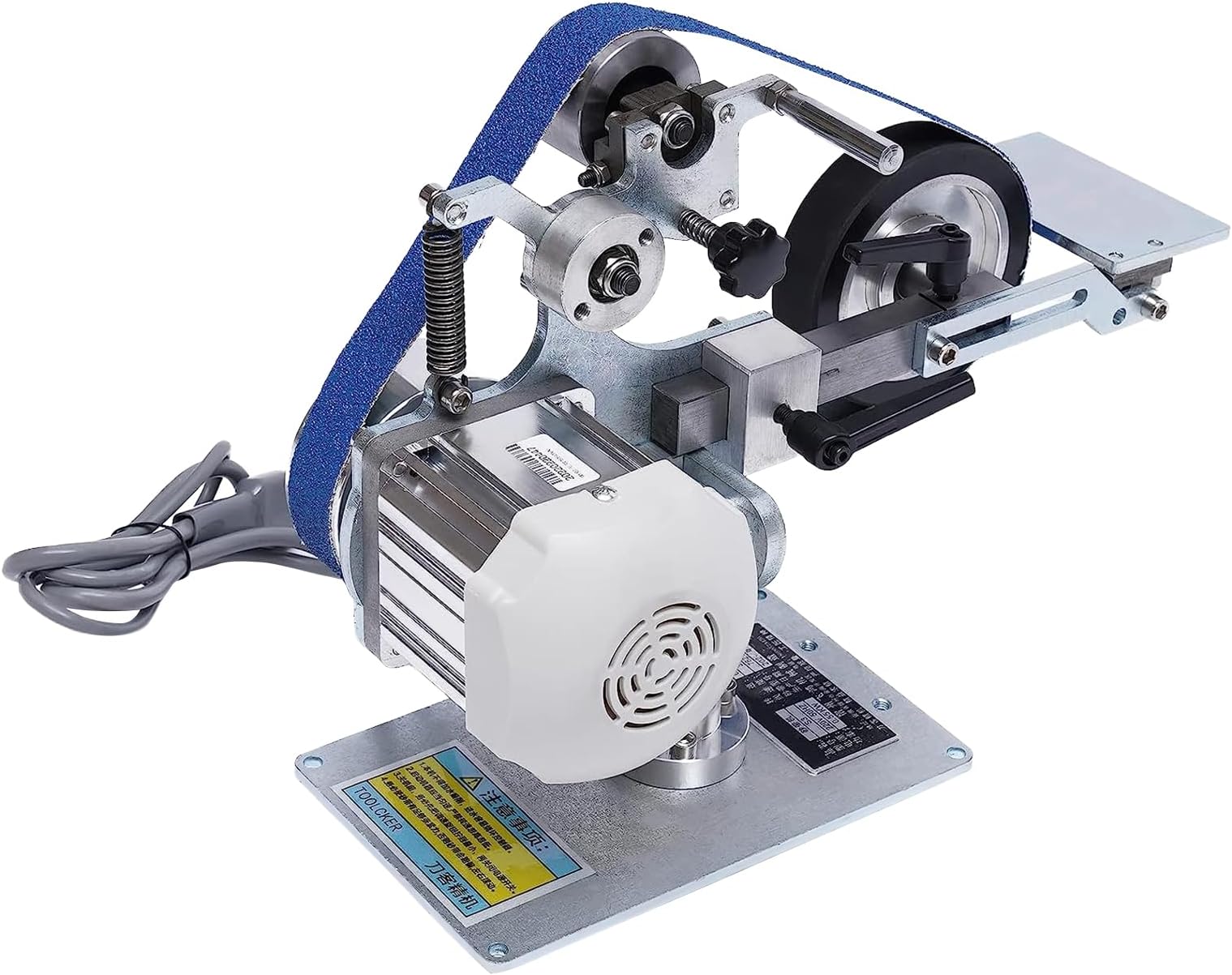 Abrasive Belt Machine, 1"x30" Belt Sander with 550W Motor, Electric ...