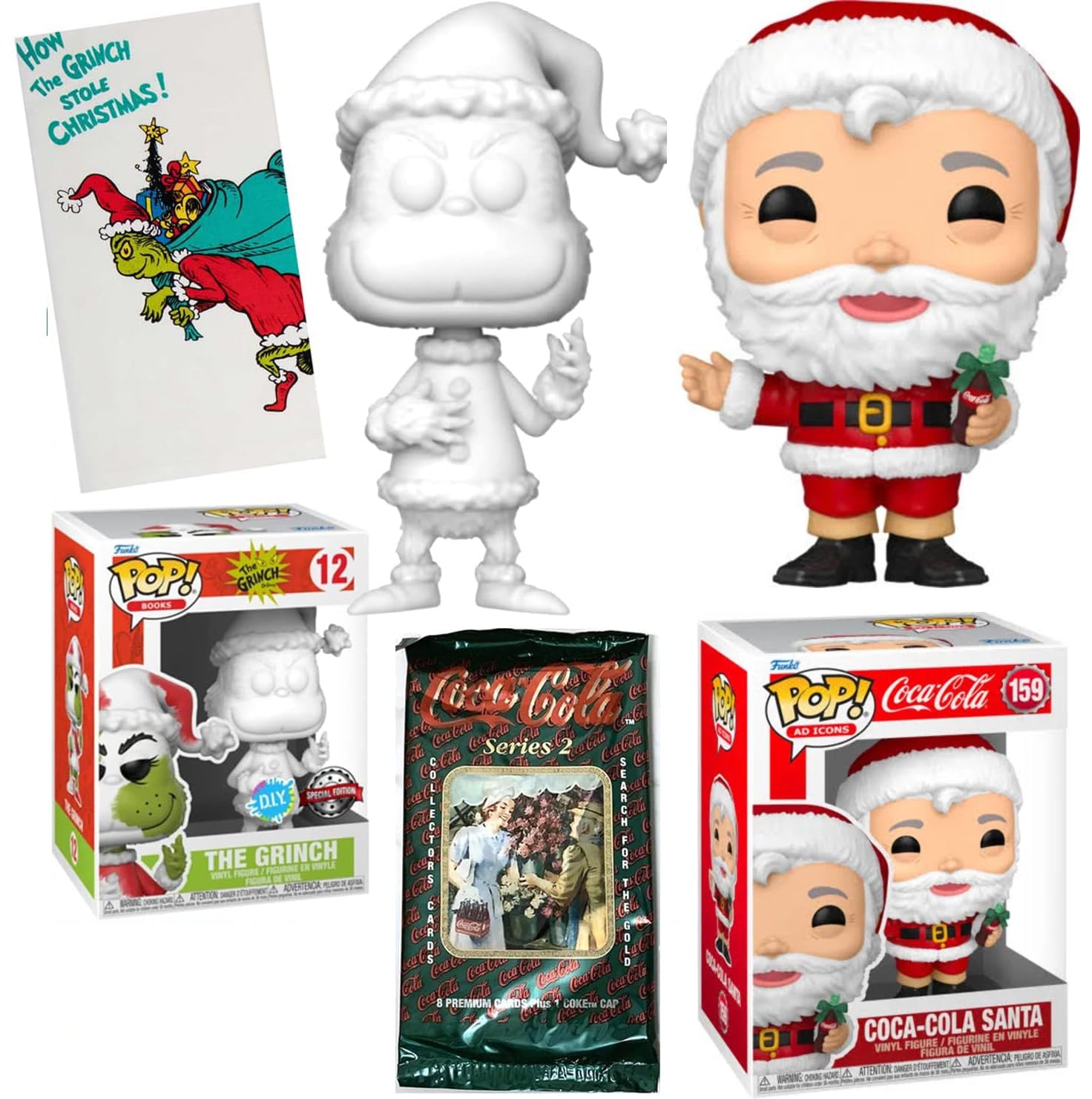 Coca Cola Santa Figurines