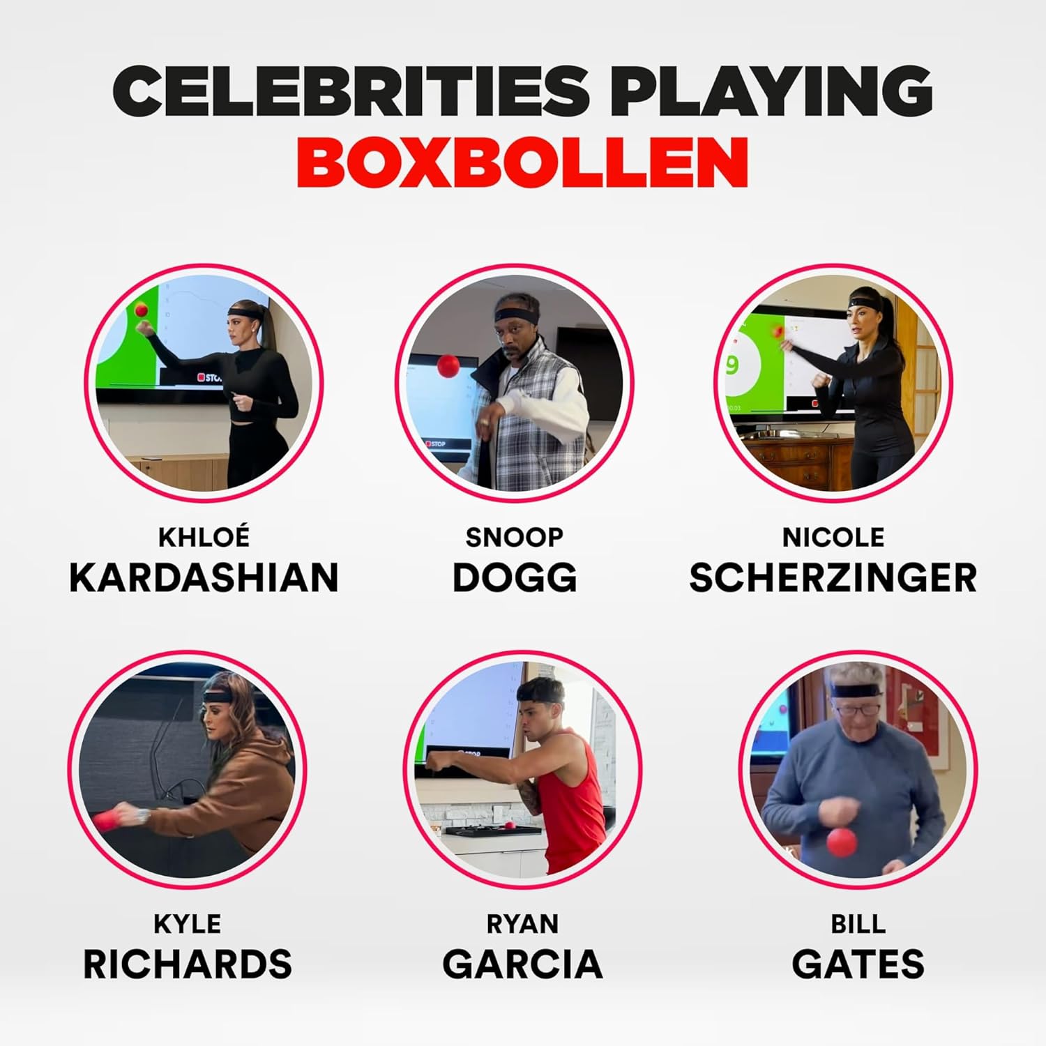 Boxbollen Original, utilizado por celebridades Pelota de boxeo con ...