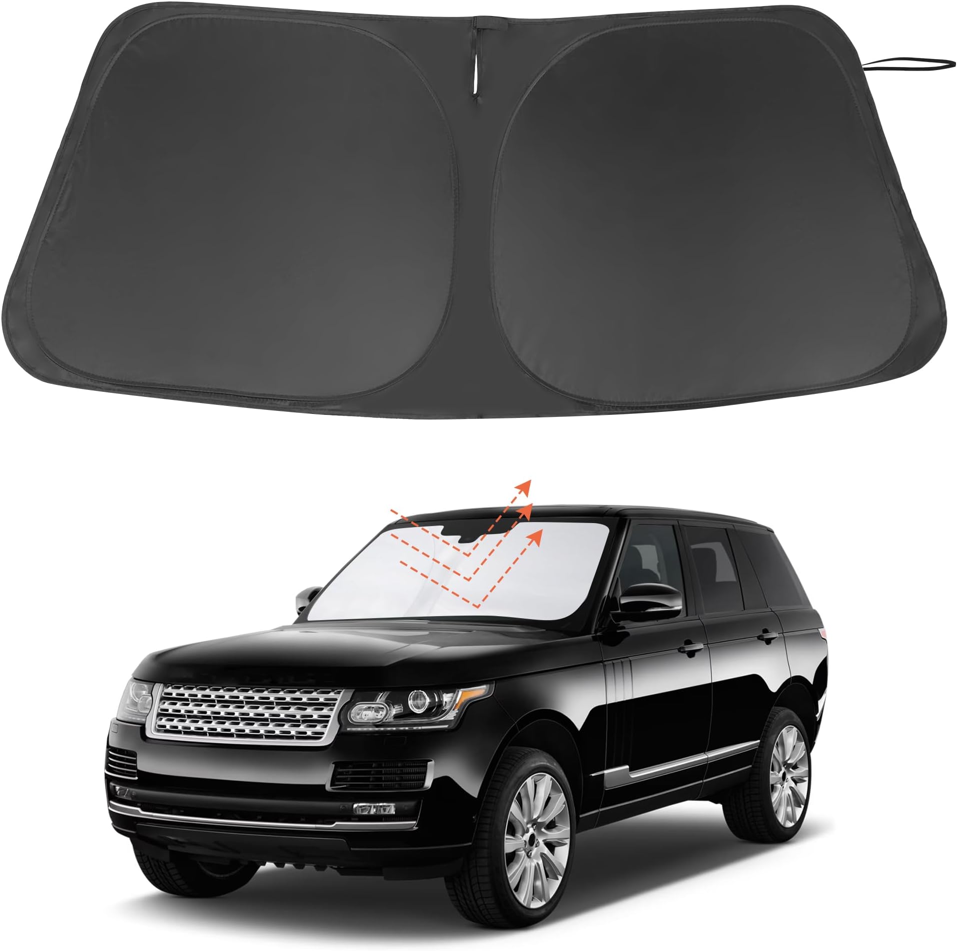 Amazon.com: Land Rover Genuine Range Rover Velar Windshield Sunshade ...