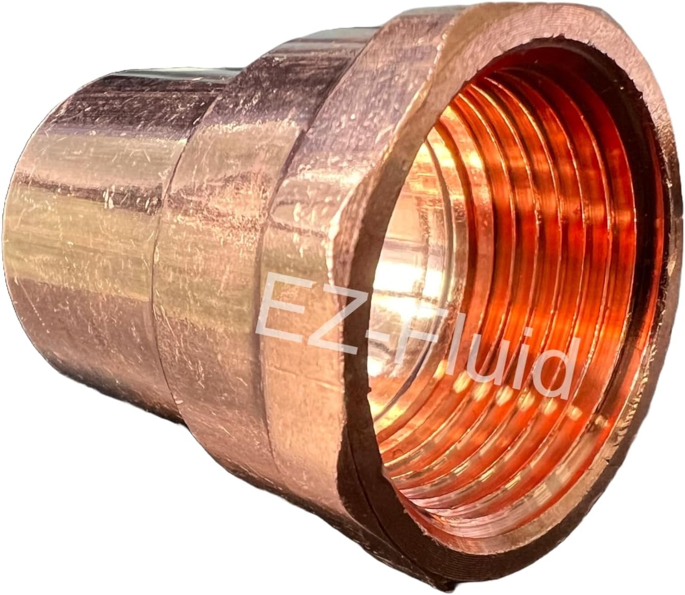 EZ-FLUID Plumbing 2" C X FIP LF Copper Female Adapter Pressure Copper ...