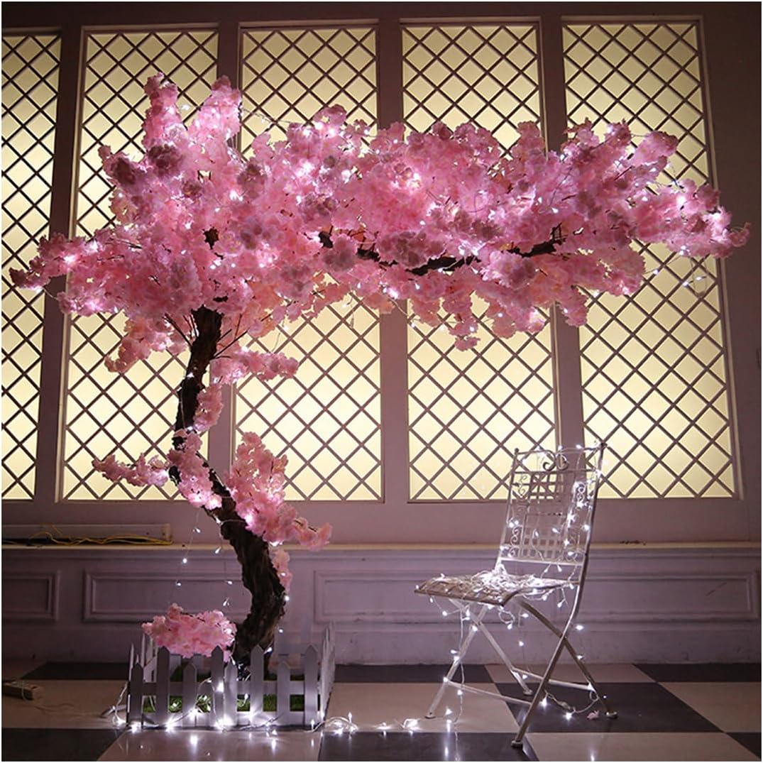 Amazon.com: KILELI Artificial Cherry BlossomTrees for Home Wedding ...