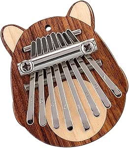 Amazon.com: Kalimba Chinese Small 8 Keys Flat Board Kalimba Mini ...