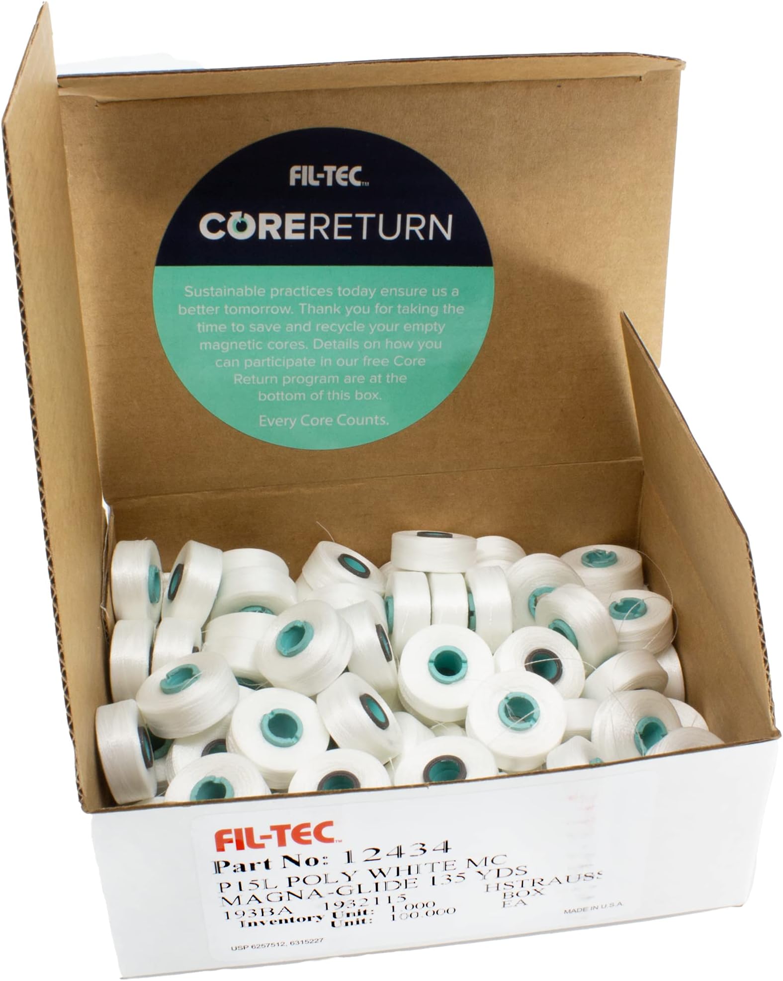 Amazon.com: Fil-Tech Magna-Glide Poly Classics Style L 130yd Prewound ...