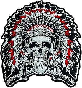 Amazon.com: "MakeMyPatch Indian Chef Large Back Patches for Vest Perfect for DIY Iron on or Sew ...