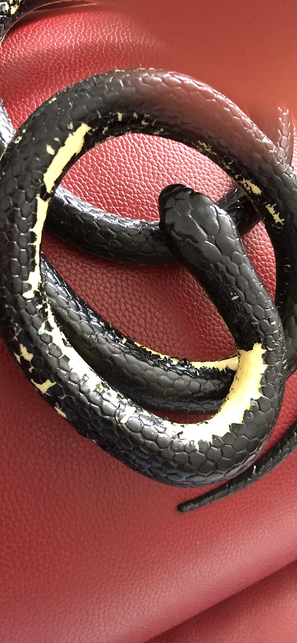 Realistic Rubber Snake Halloween Toy Mamba Fake Snake Toy Garden Props ...