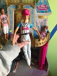 Amazon.com: Barbie Ultra-Flexible Baseball Doll with Mitt : Toys & Games