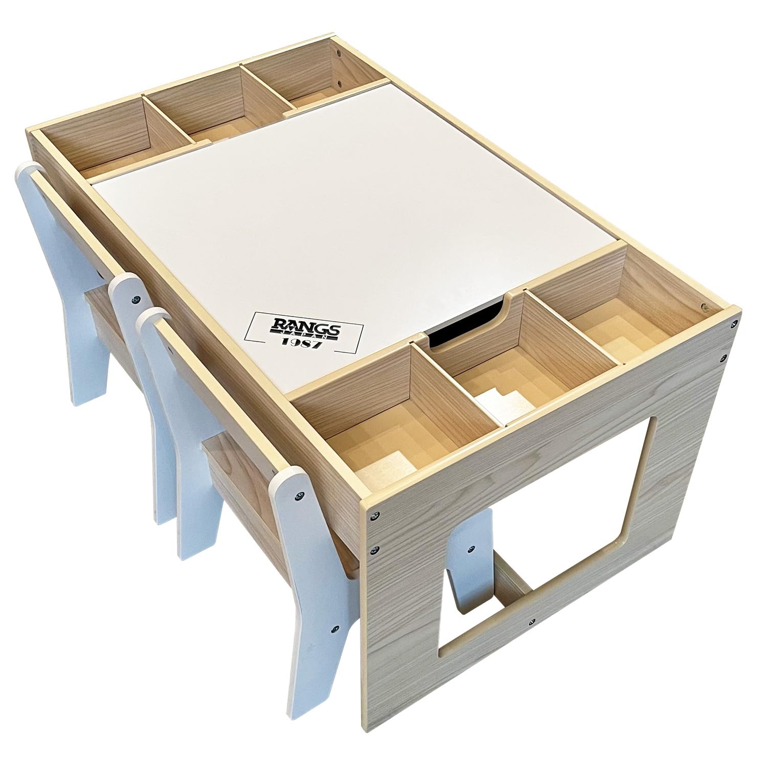 Amazon.co.jp: ラングスジャパン(RANGS) ラングスキッズテーブル&チェア2脚セット【要組立】 : スポーツ＆アウトドア