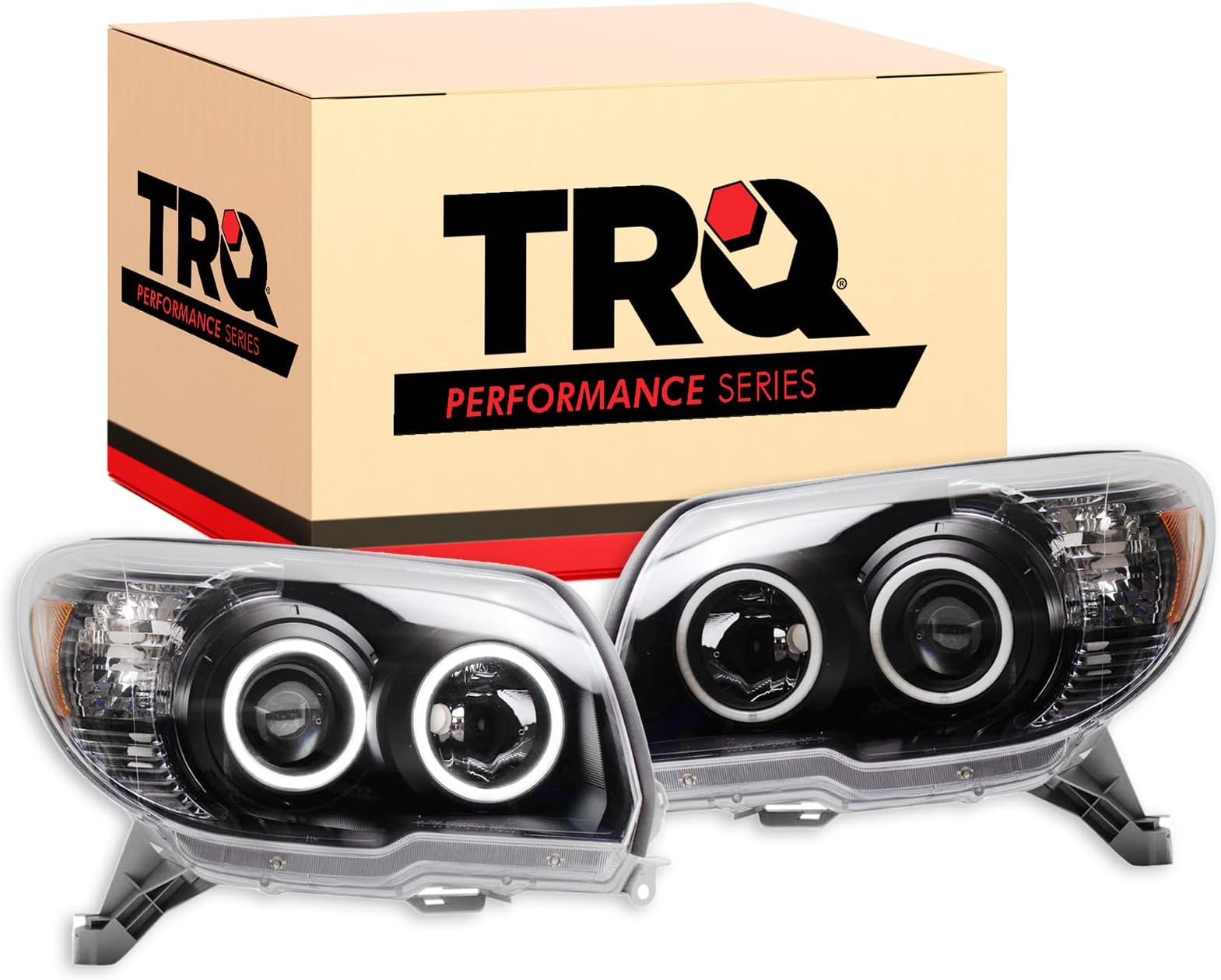 Amazon.com: ACANII - For 2006-2009 Toyota 4Runner Black Housing LED ...