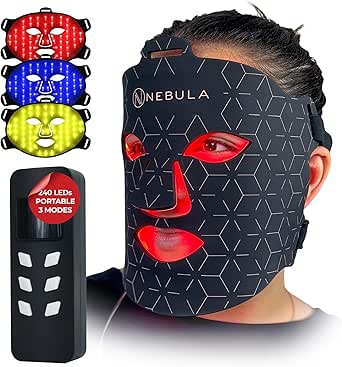 Nebula Red Light Therapy Mask - LED Face Mask for Anti-Aging - Wireless ...
