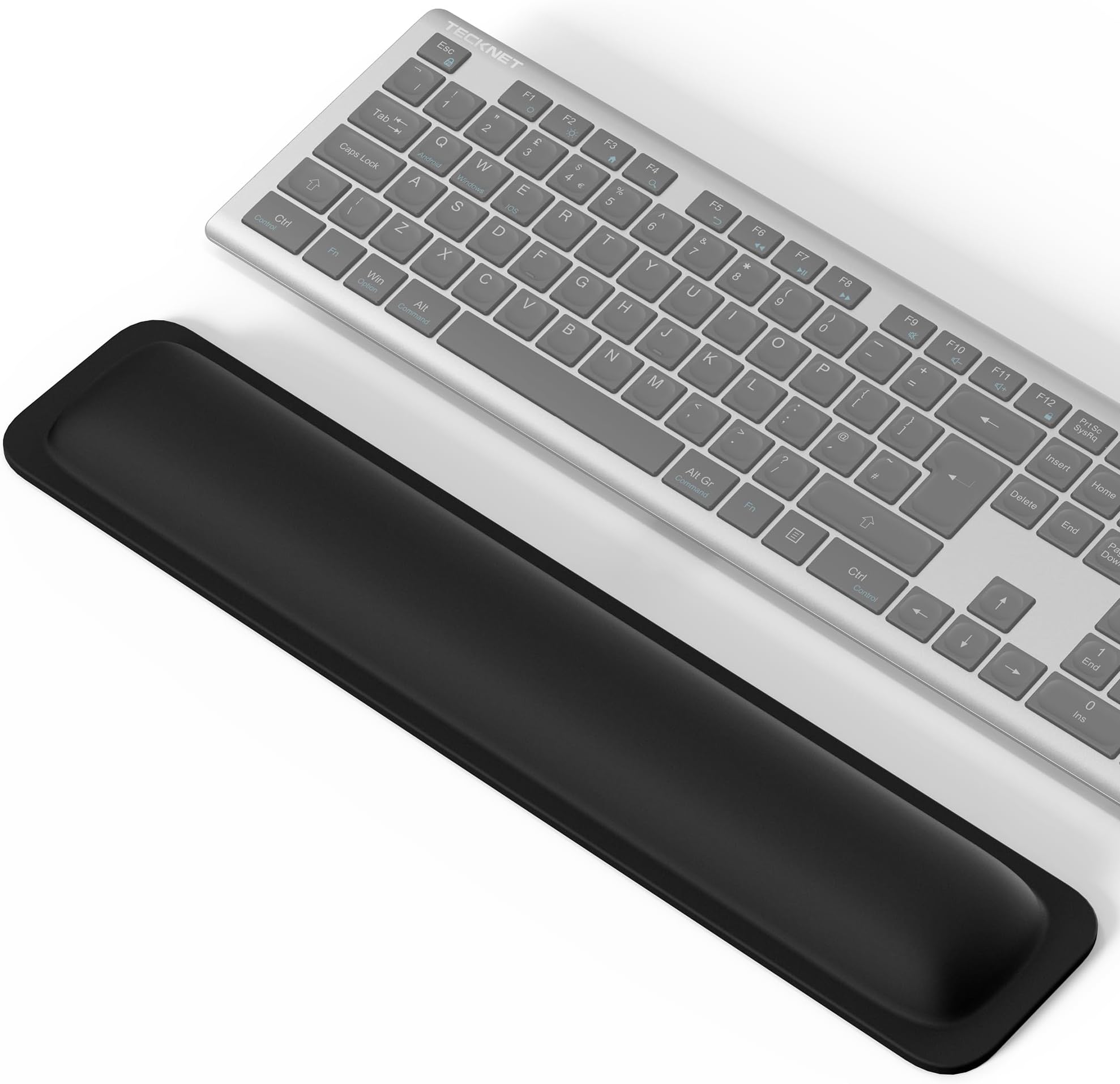 Fellowes Memory Foam Keyboard Wrist Support - Solid Blue : Amazon.co.uk ...