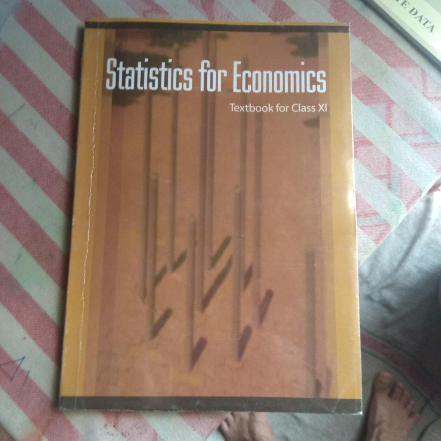 Statistics for Economics Textbook for Class - 11 - 11098 : NCERT ...