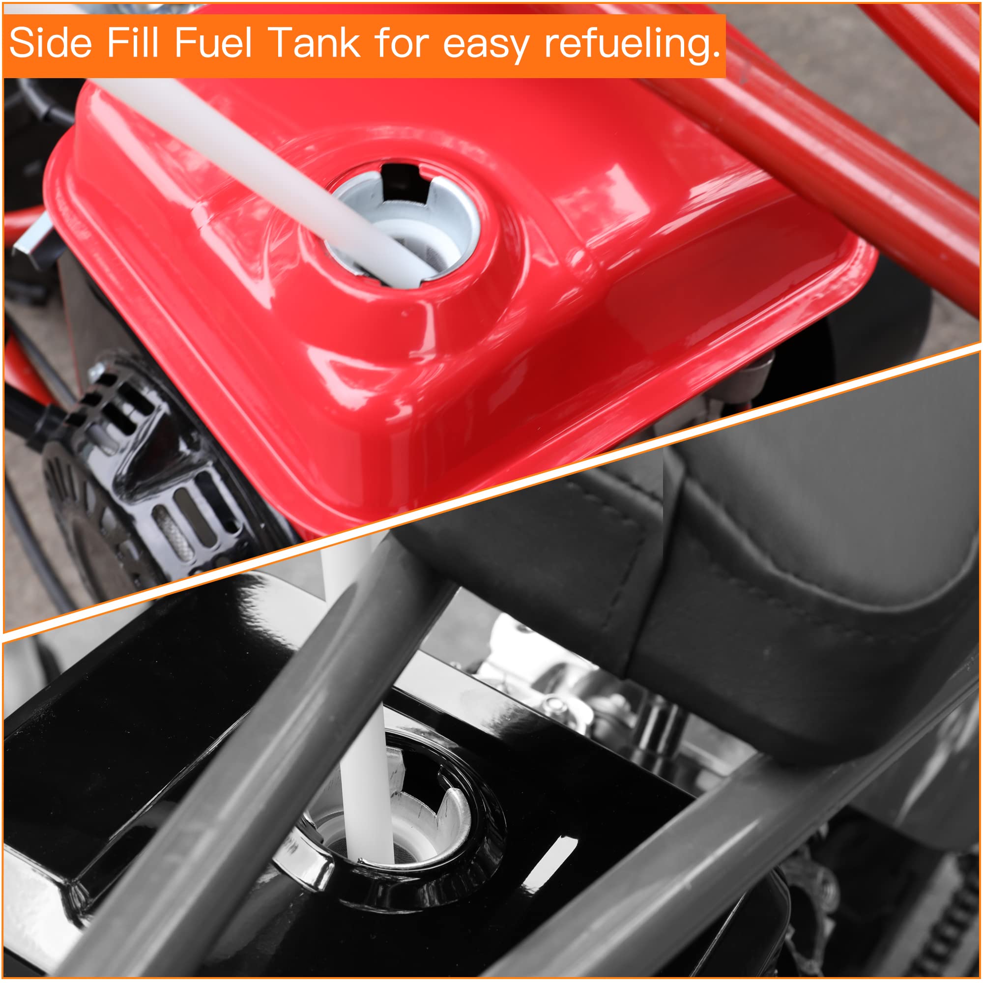 Snapklik.com : Gas Fuel Tank For Hemi Predator 212cc 196cc 5.5hp 6.5hp ...