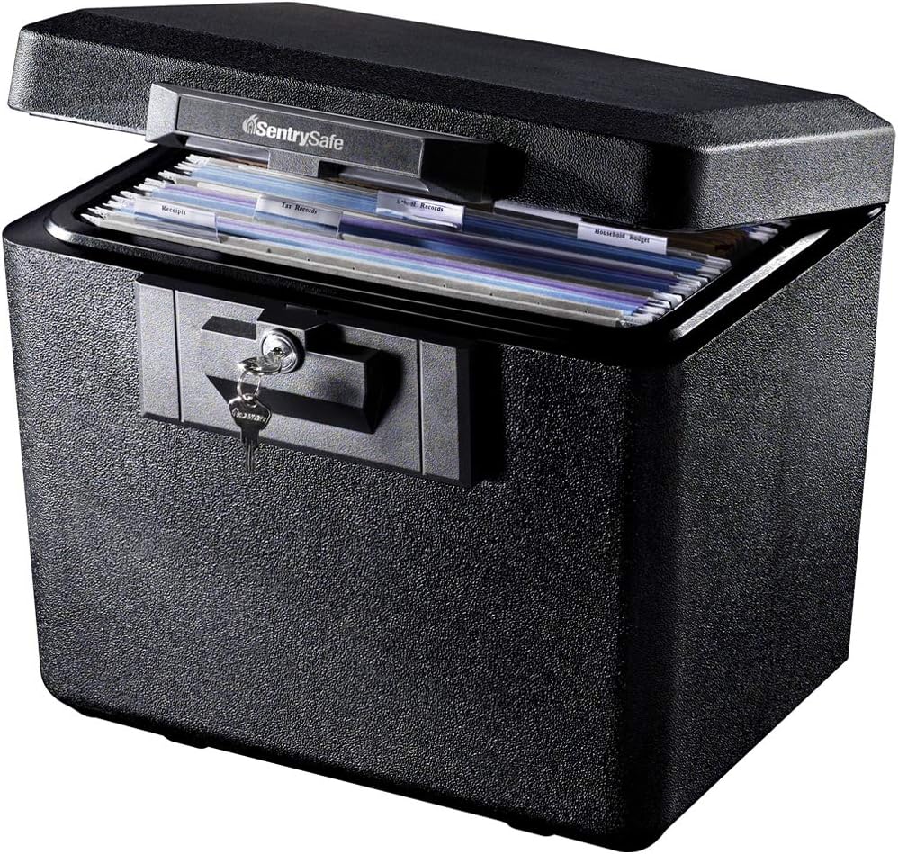 First Alert 2037F Water and Fire Protector File Chest, 0.62 Cubic Feet ...