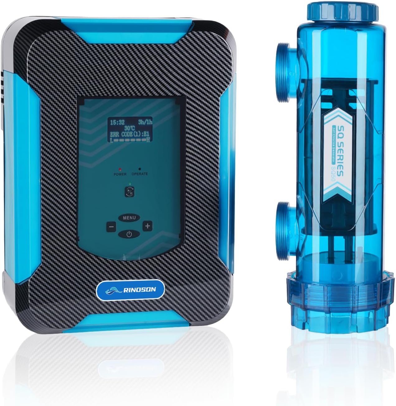 Amazon.com : Saltwater Pool Chlorinator System with Built-in Timer ...