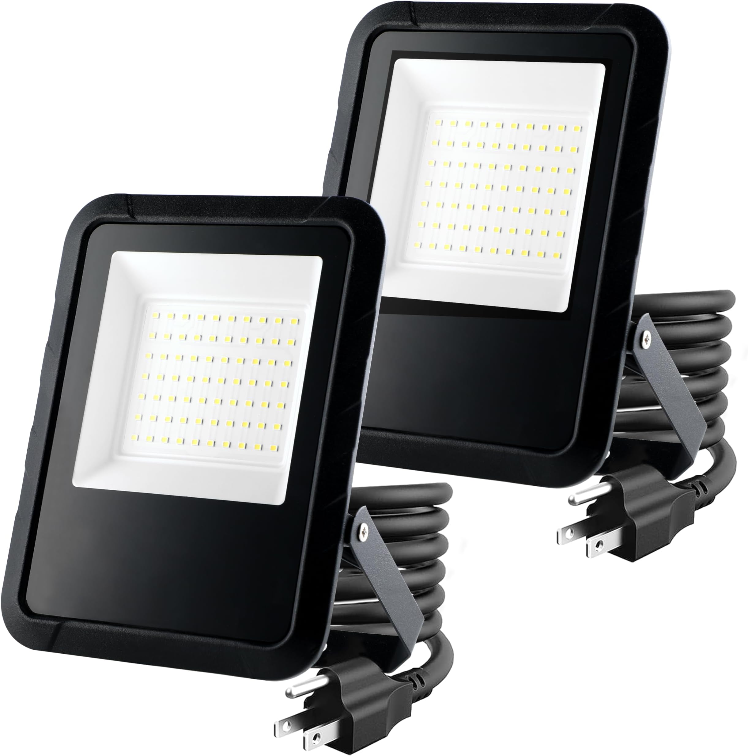 Simple Deluxe 2 Pack 70W LED Flood Lights Outdoor, 7000LM, IP65 ...