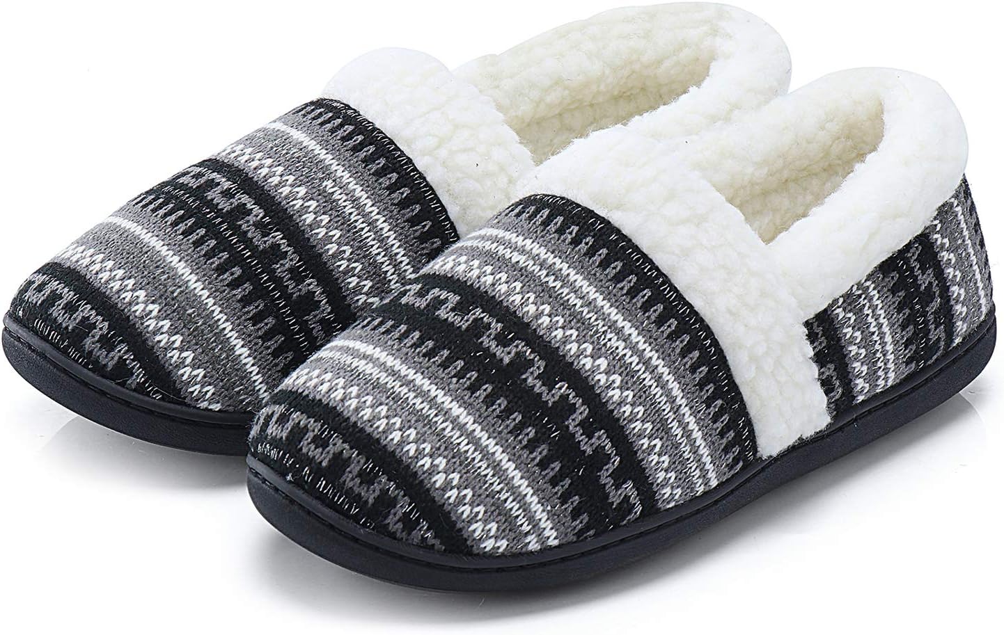 Amazon.com | Urbancolor Women Washable Closed Back Indoor Outdoor Knit ...