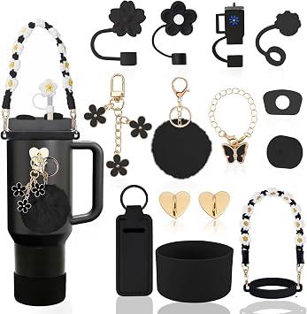 LUOJINYI 15 Stück Stanley Cup Zubehör, Stanley Cup Accessories for ...