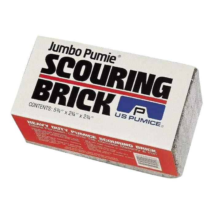 Buy US Pumice JPS-12 Jumbo Pumie Scouring Brick, For Large Surface ...