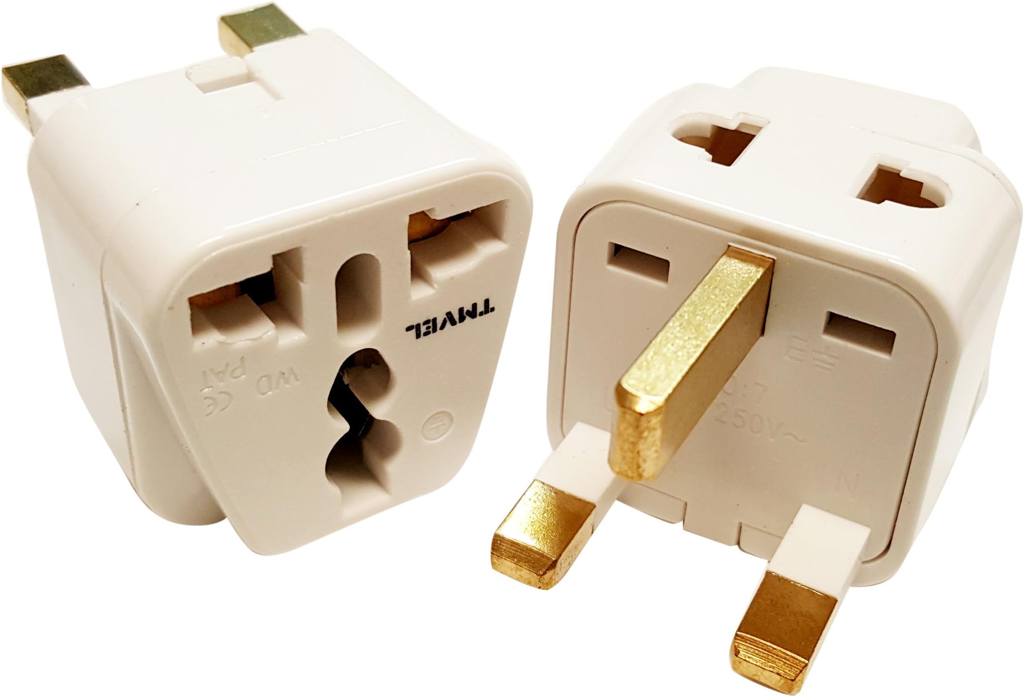 Amazon.com: 4 Pack UK Travel Adapter for Type G Plug - Works with ...