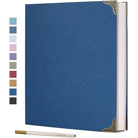 Vienrose Photo Album Self Adhesive 40 Pages Hardcover with DIY ...