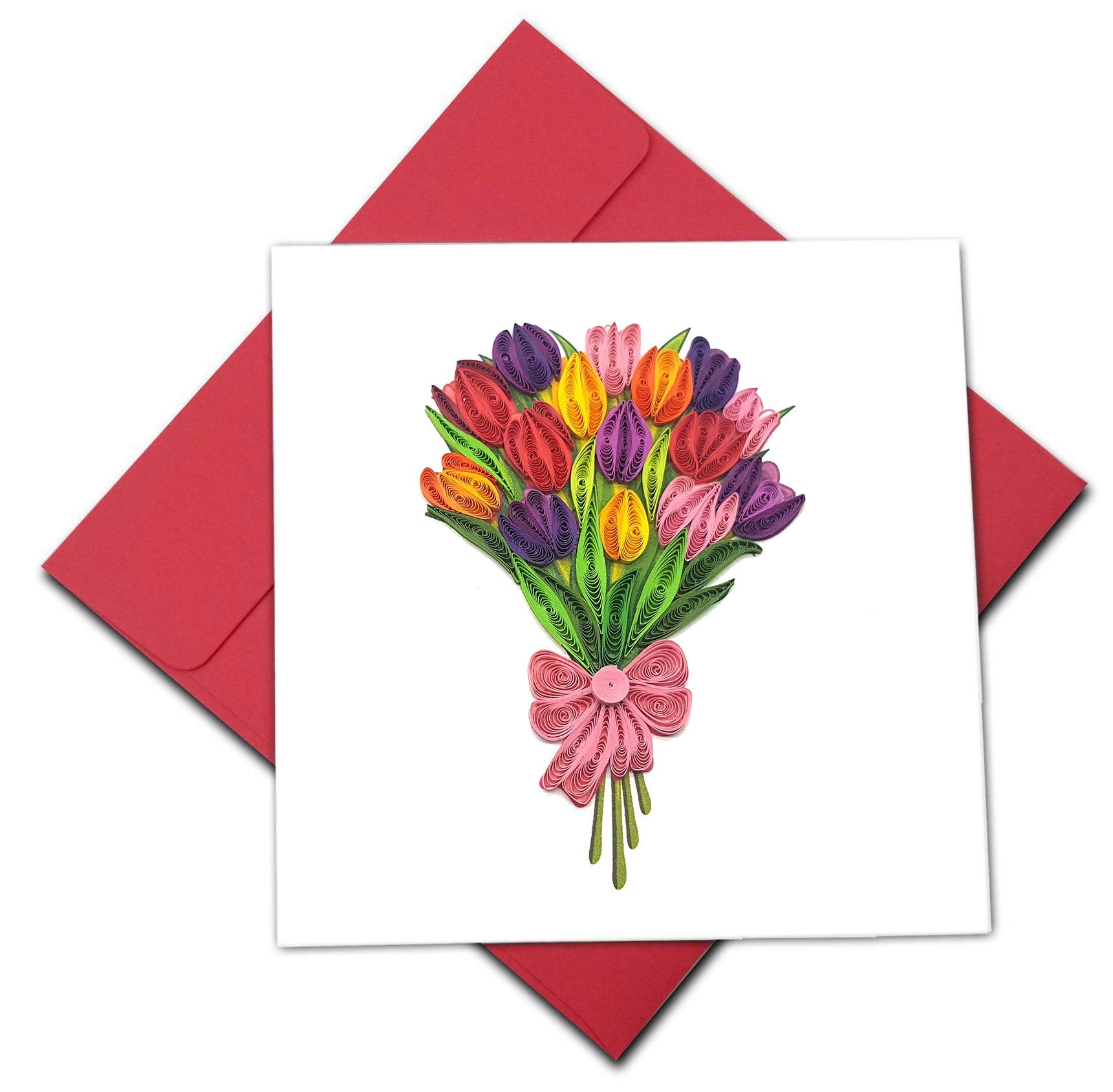 How To Make Handmade Paper Flowers For Cards